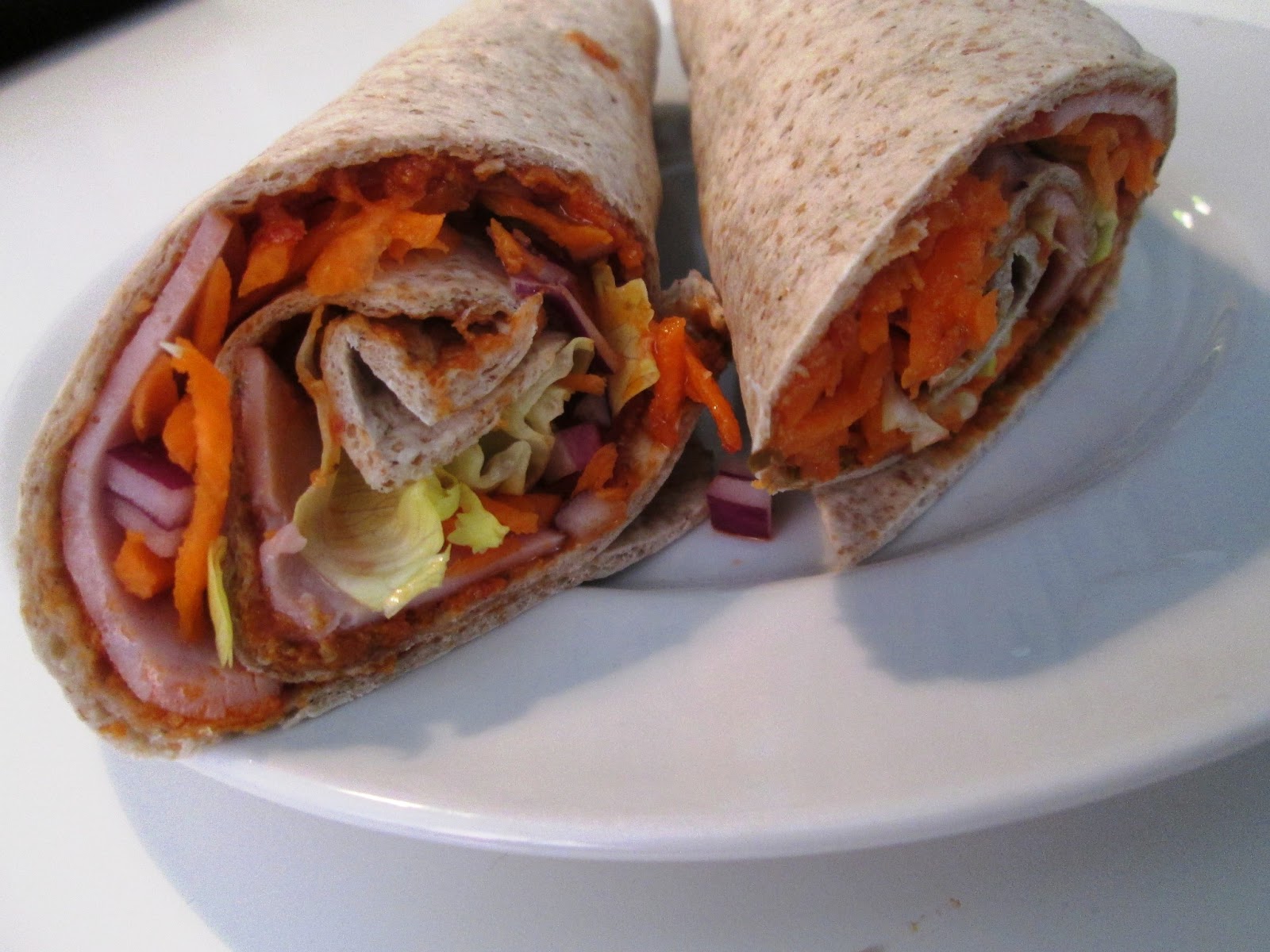 En verden af smag!: Wrap med Skinke og Pesto