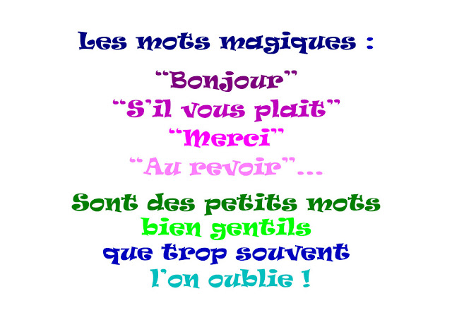 Les mots magiques