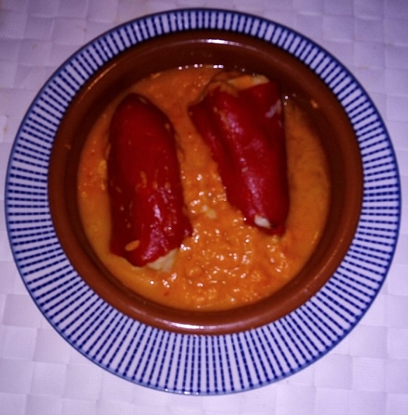 Piquillos rellenos de cabrales (Reto Tus Recetas)