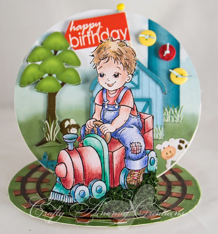 Sweet Pea Stamps: Love My Choo Choo - Jane's view