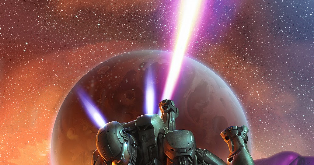 Space Ship Guru: Master Chief Illustration