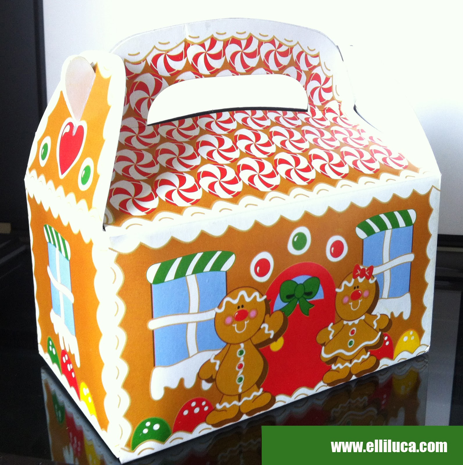 New in Store - Gingerbread House Gift Boxes.