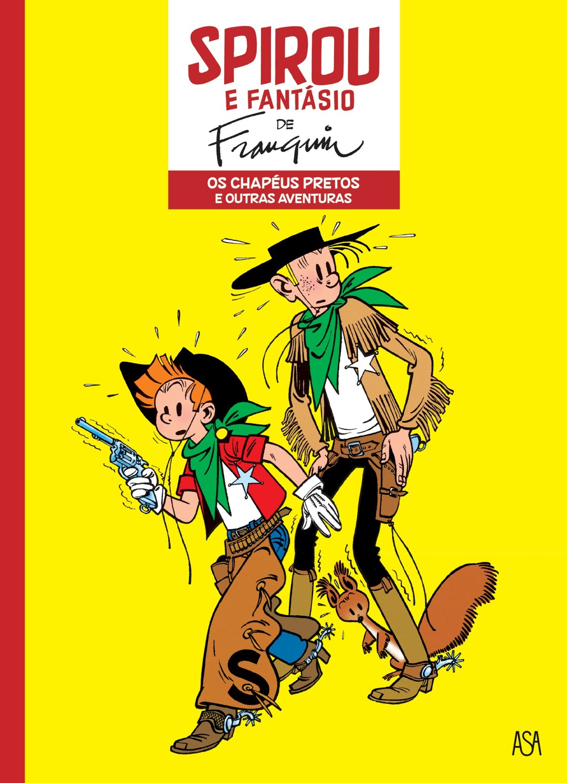 notas bedéfilas: A Colecção Spirou e Fantásio de Franquin está a chegar!