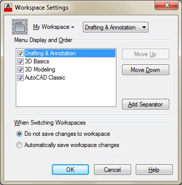 AutoCAD 2013 Essential: Custom Workspace