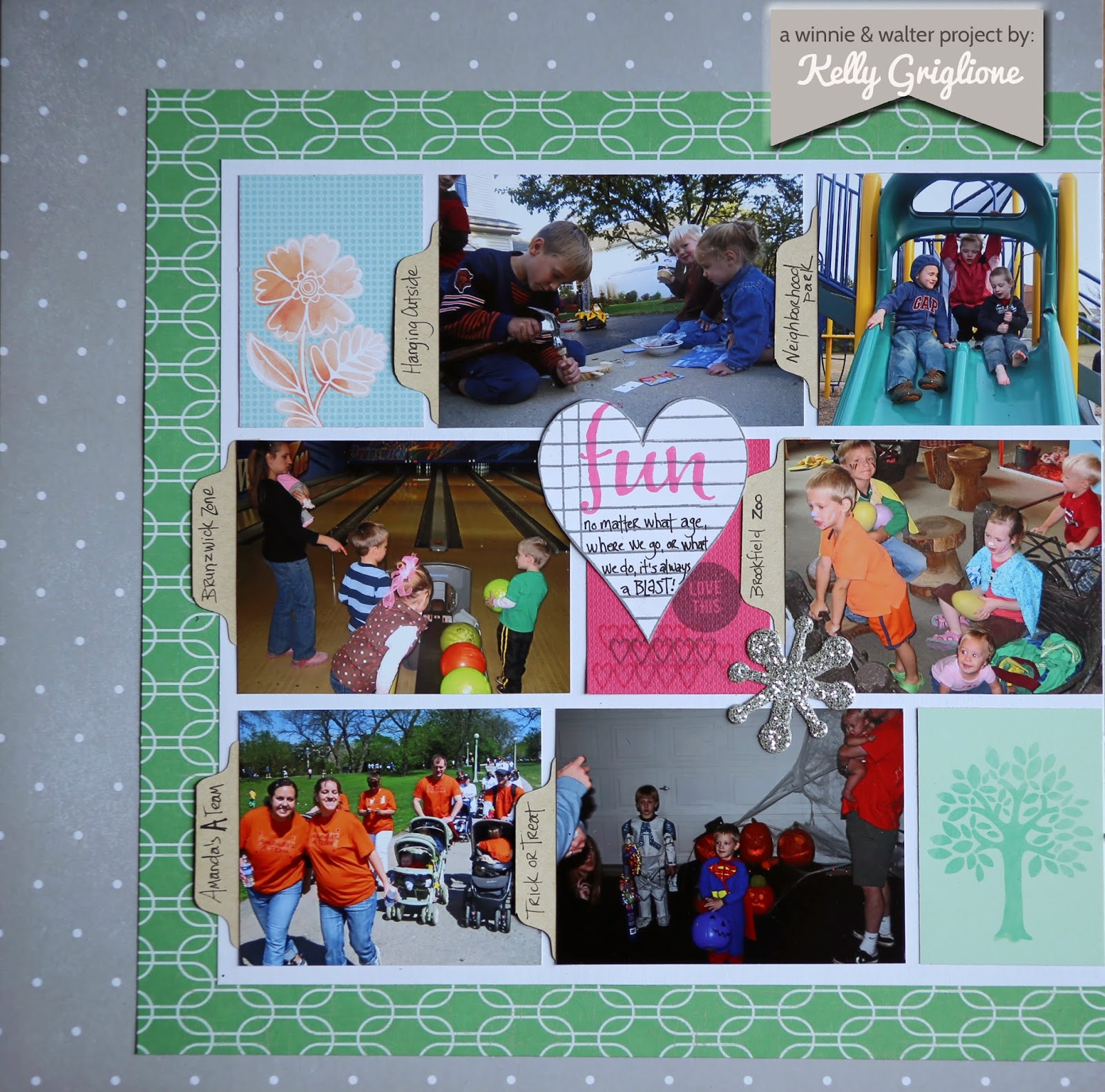 winnie & walter blog: Scrapbooking as a Gift with Kelly