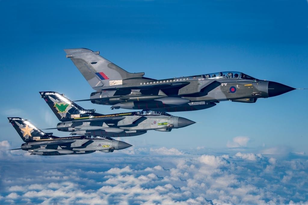 Royal Air Force commemorates iconic Tornado fighter jet - Blog Before ...