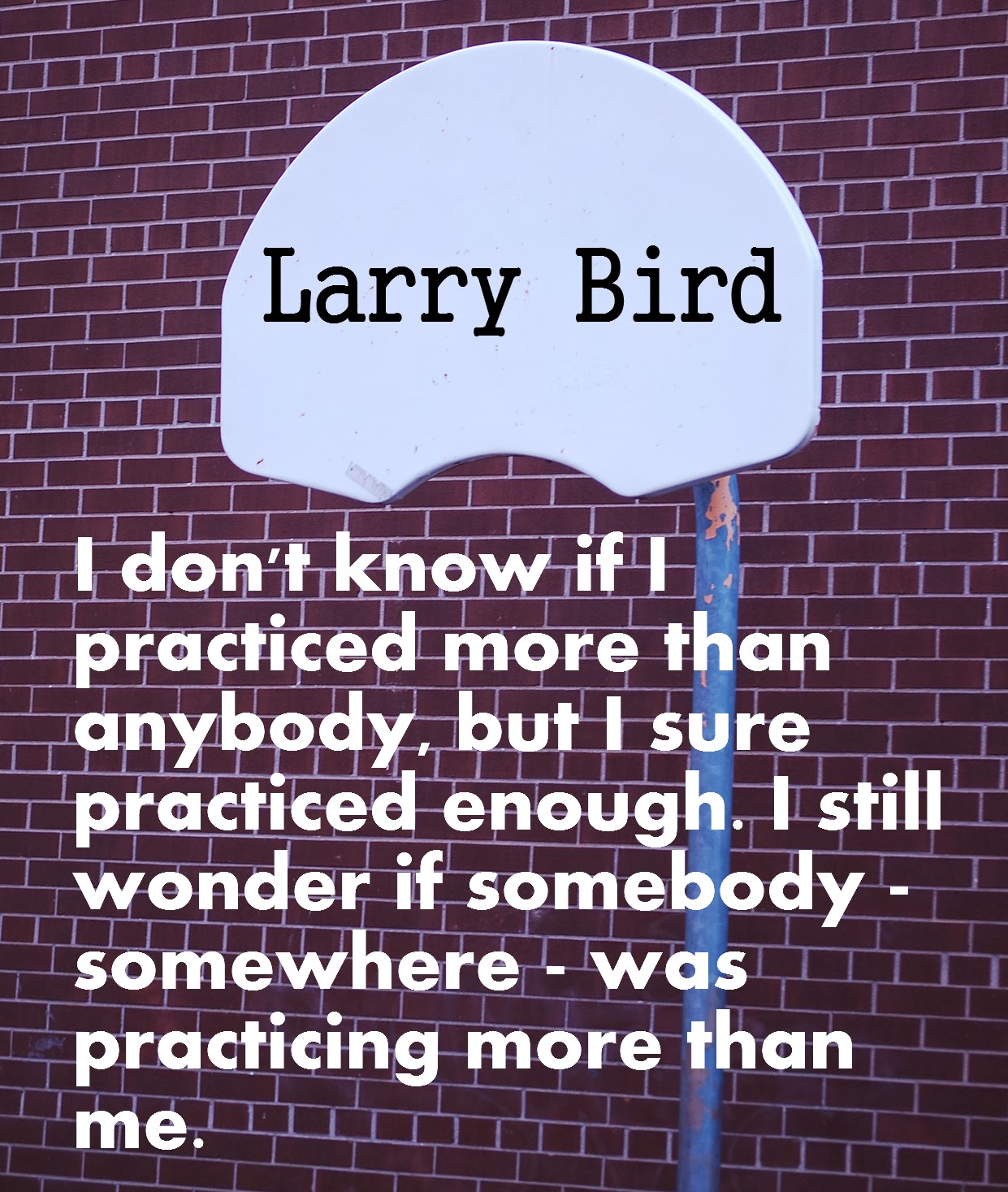 Motivational NBA Basketball Quotes with pictures and images: Larry Bird ...