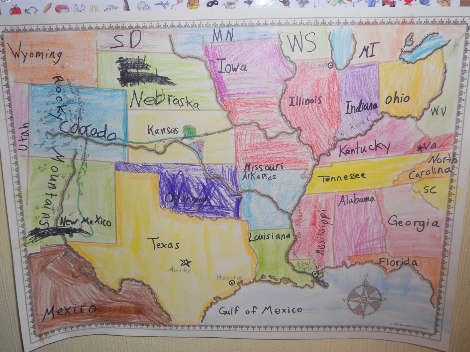 The Five of Us: Tree in the Trail map