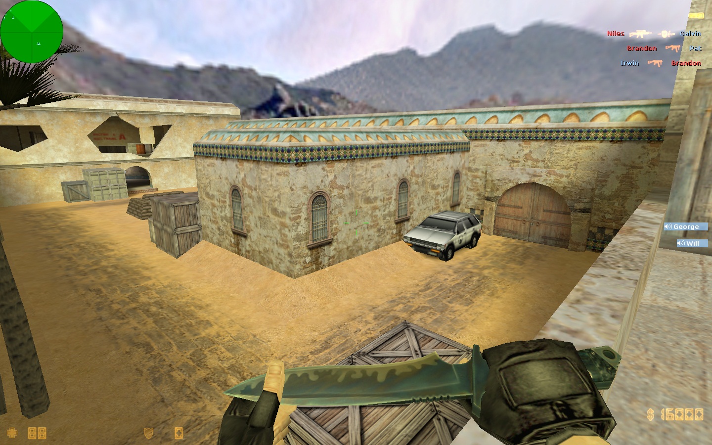 Desert Battle Map For CS 1.6 - Silver Modding