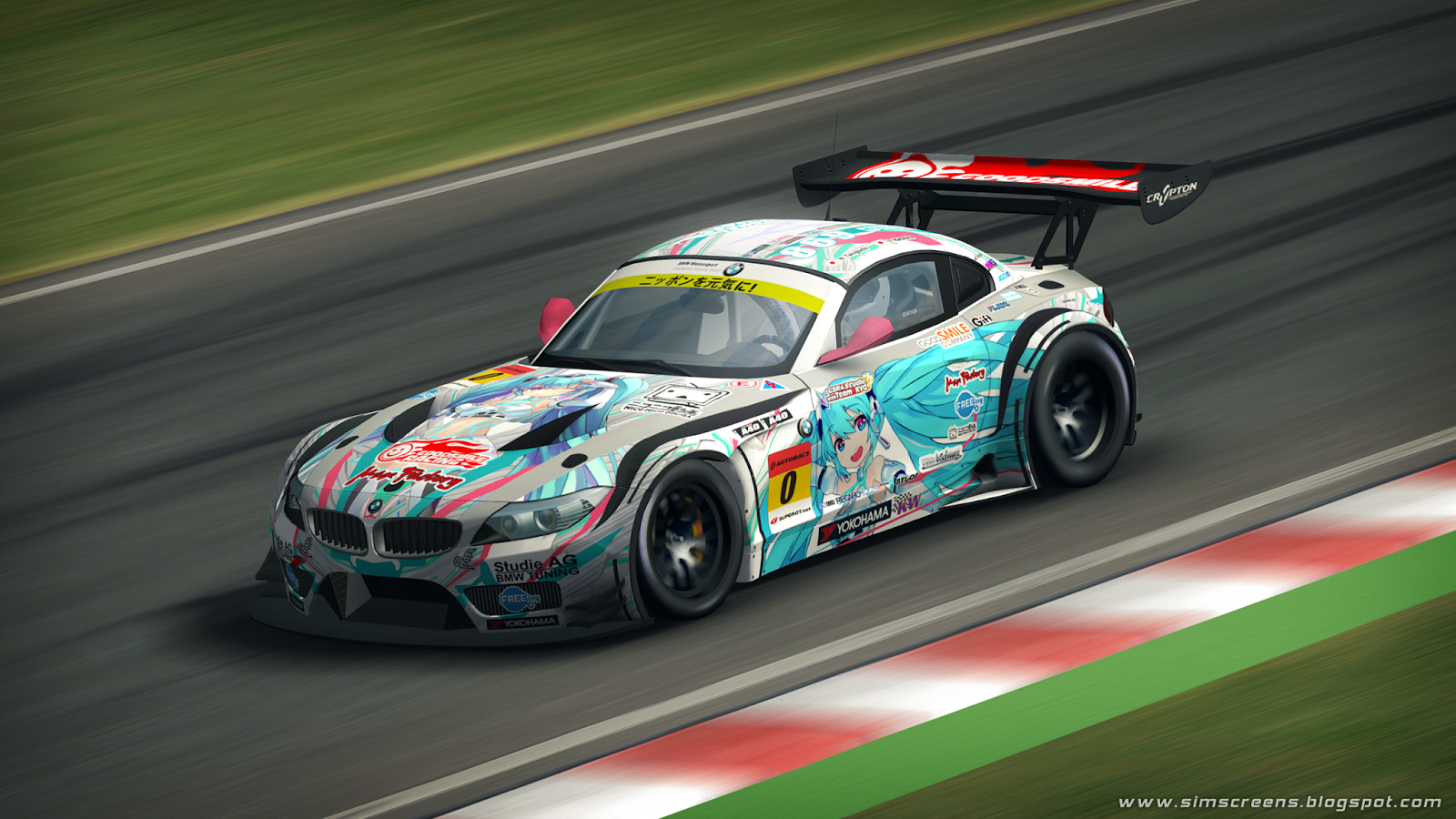 more than just pixels: [rF] Super GT - GSR Hatsune Miku BMW Z4 GT3