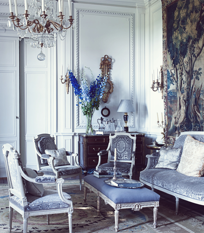 Interior Design | French Manor House | Debra @DustJacket | Bloglovin’