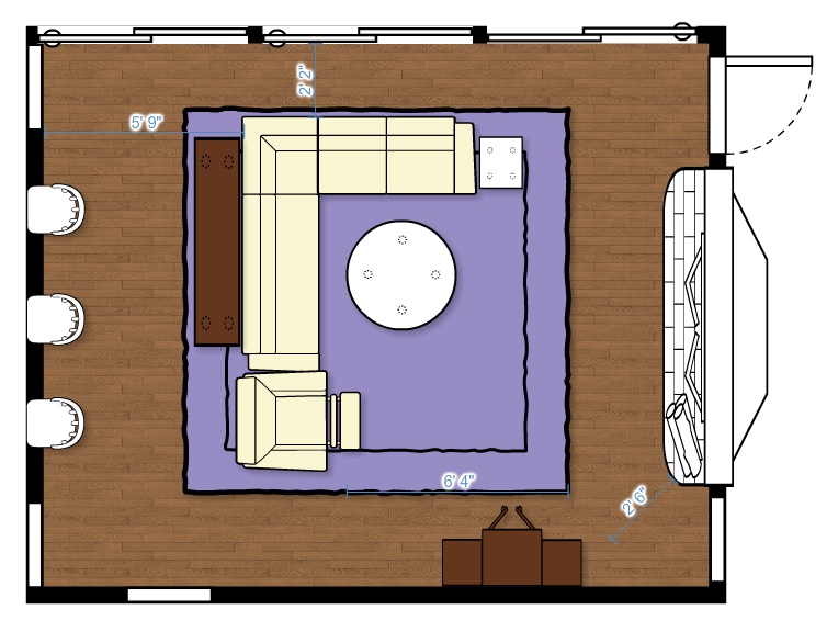 At Least I Will: Project House Update: The Sectional