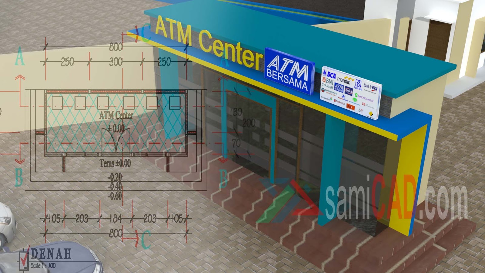 Desain Anjungan Tunai Mandiri (ATM)