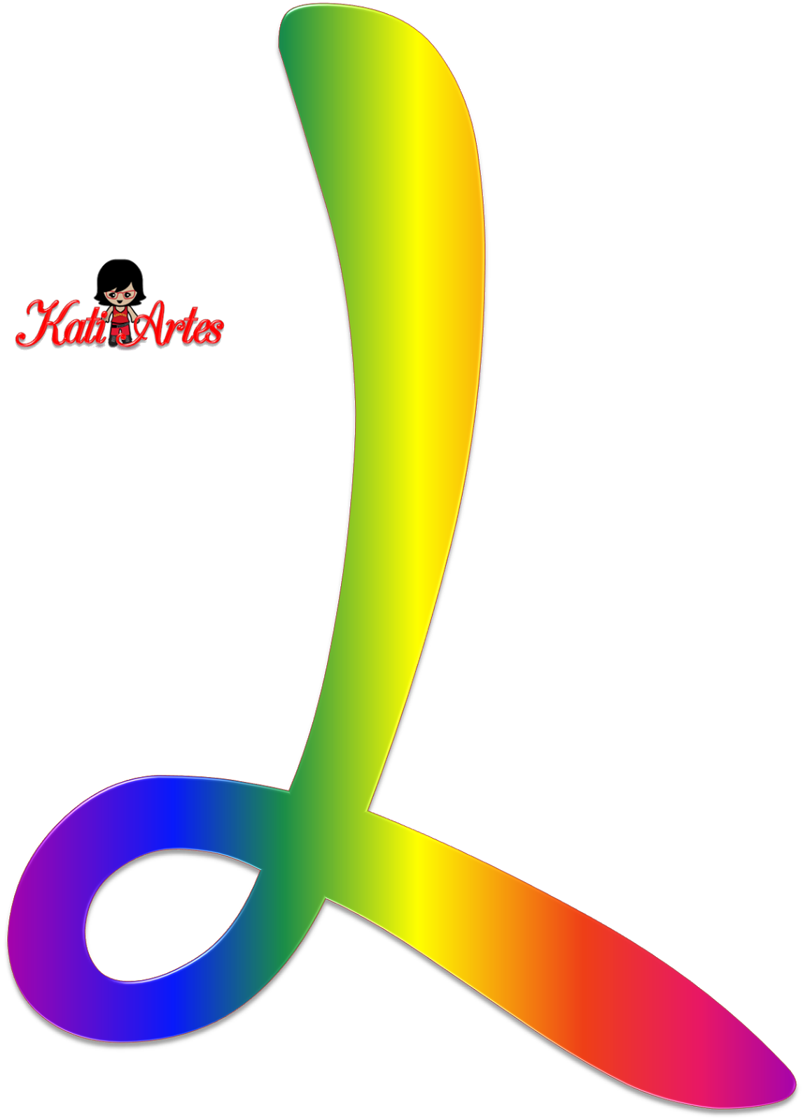 Alfabeto tipo Disney de colores. - Oh my Alfabetos!