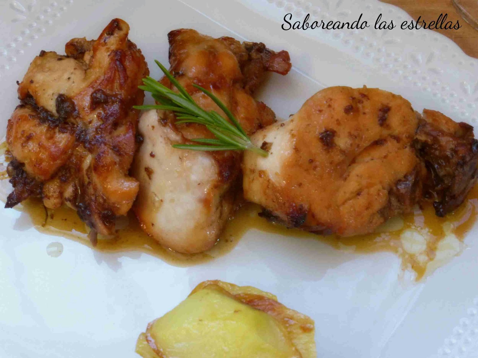 Pollo asado al Romero | Saboreando las estrellas