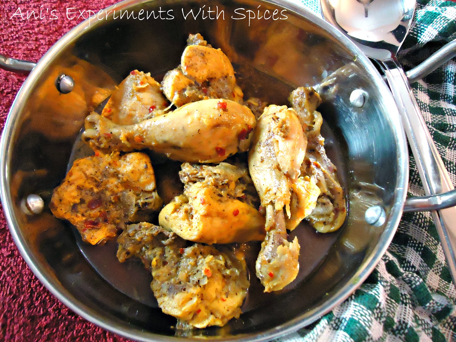 Ani's Experiments With Spices: Bikrampuri Murg Salaan ~ A Simple ...