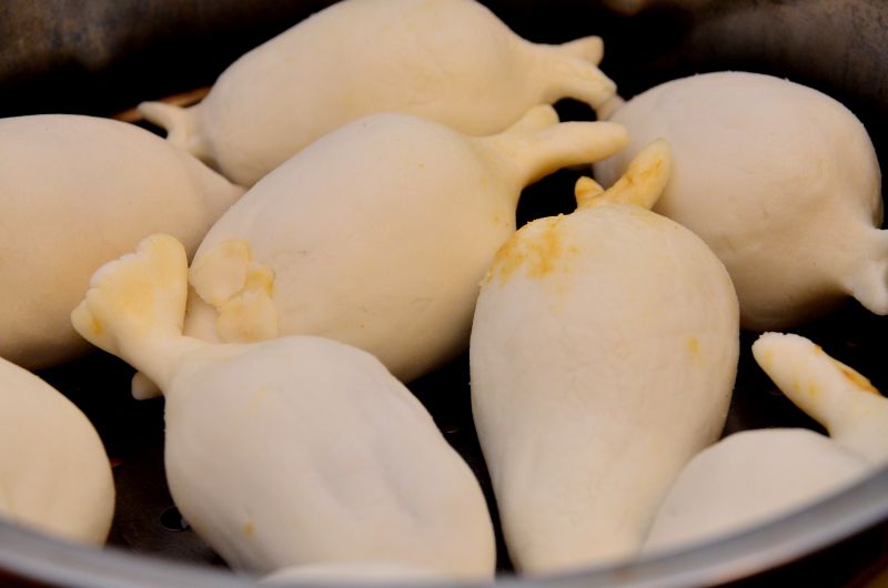 Nepal dishes : Yomari - sweet steam nepali dumpling