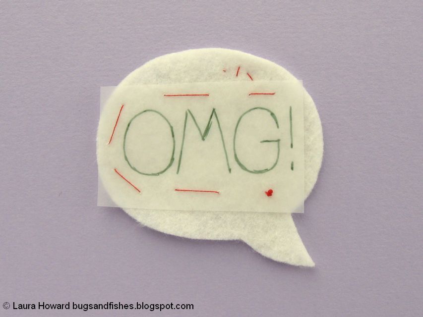 Bugs and Fishes by Lupin: A Year of Wreaths: August Felt Ice Cream ...