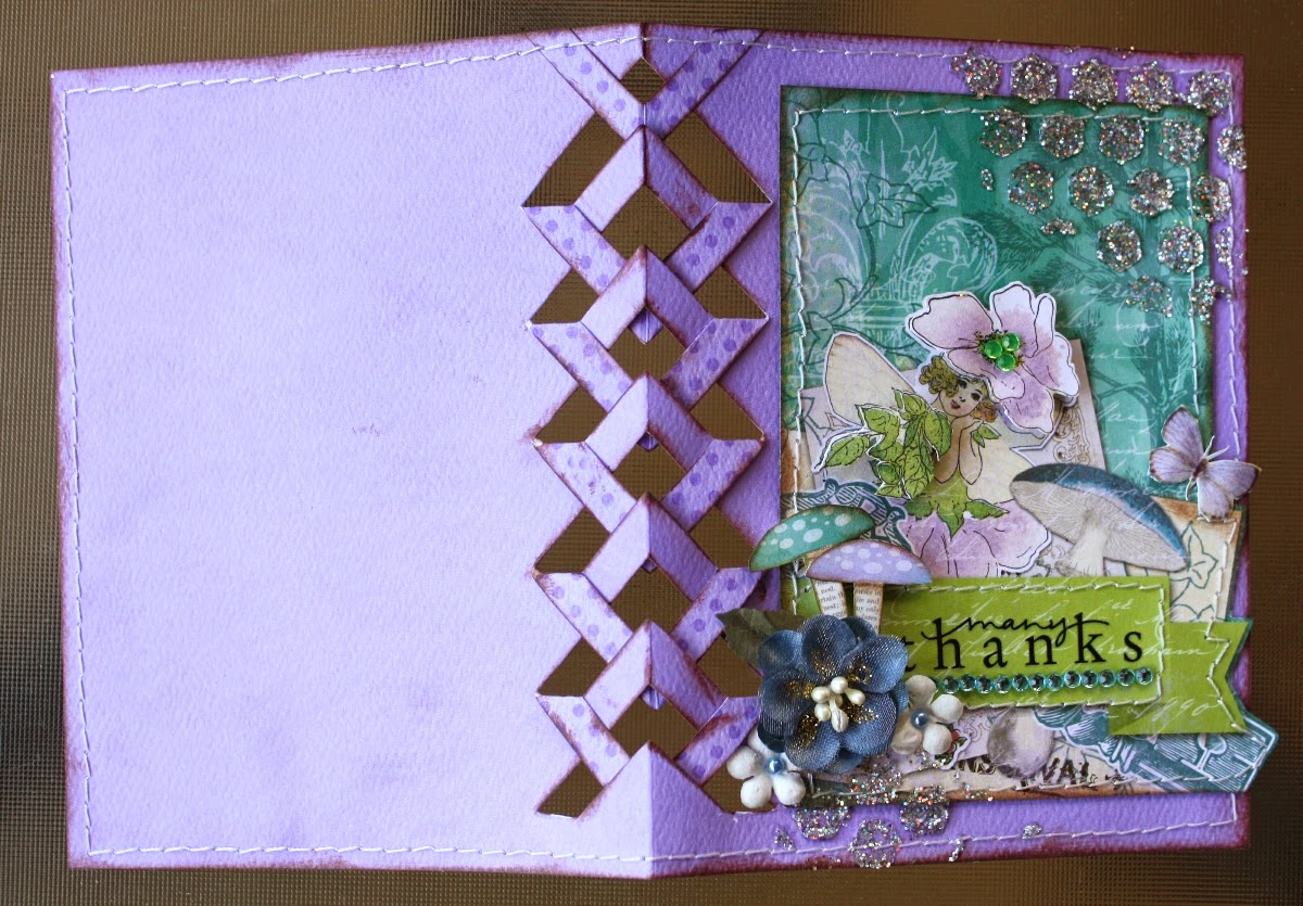 Such a Pretty Mess: Braided Edge Cards {Bo Bunny}