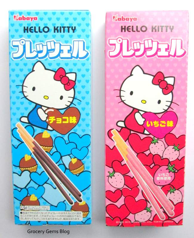 Grocery Gems: Hello Kitty Pocky style snacks (Oyatsu Cafe)