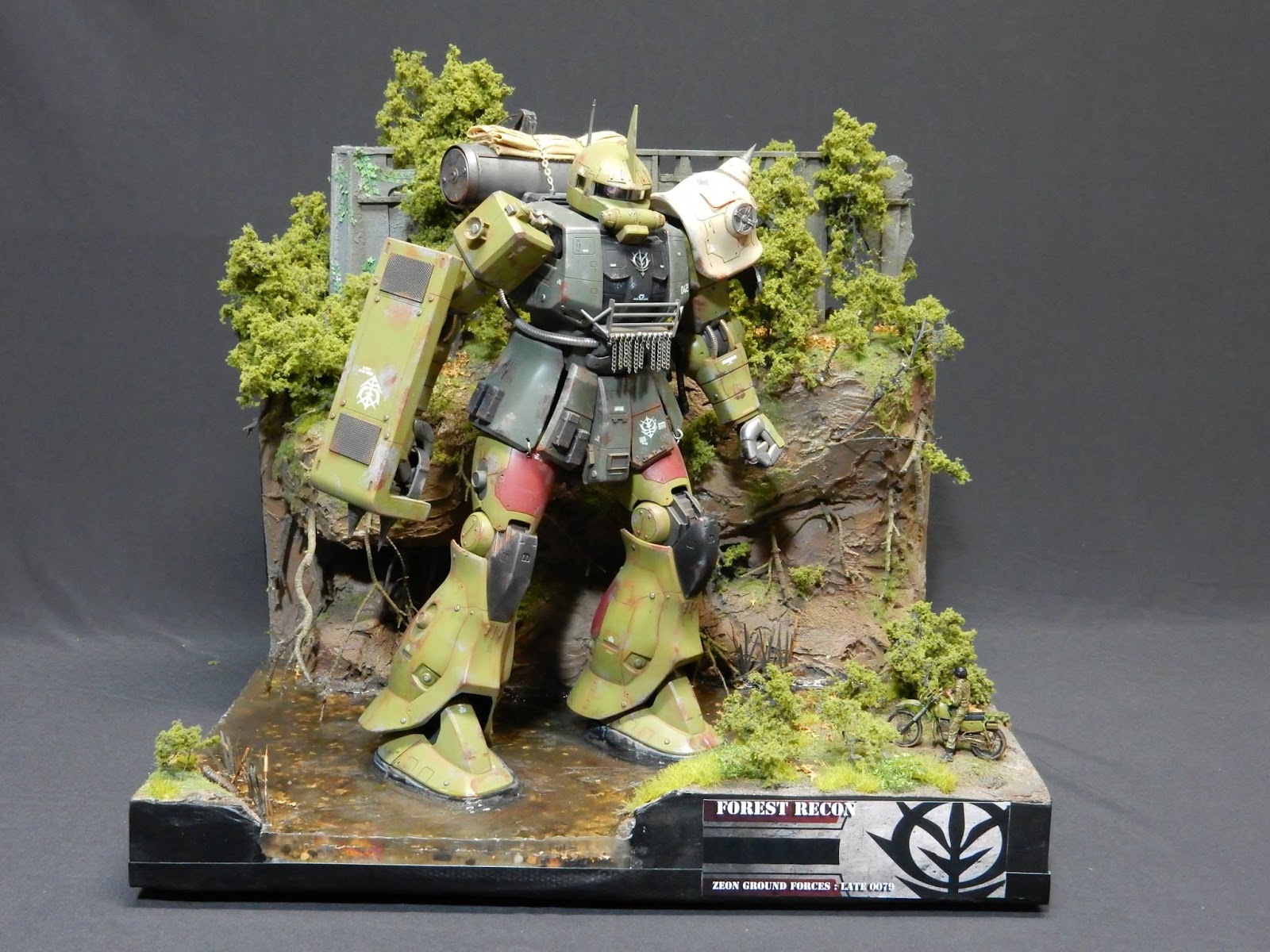 GUNDAM GUY: Forest Recon Diorama Build - GBWC Australia Entry Build