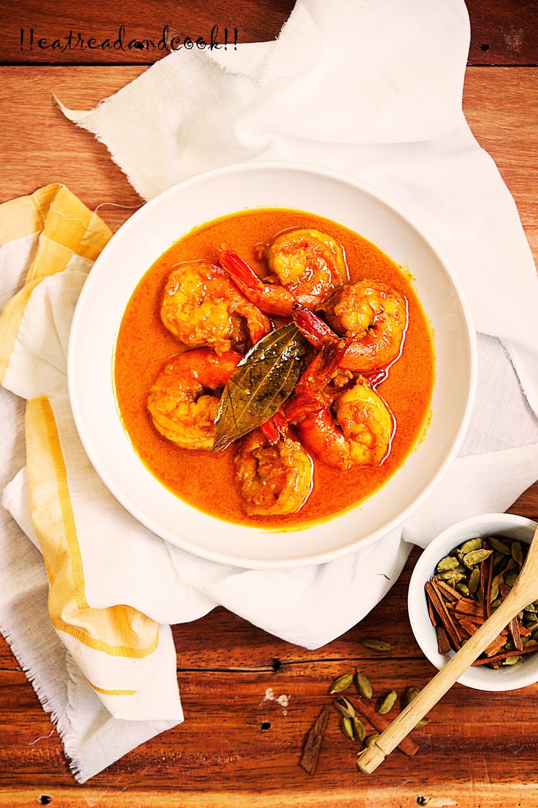 Chingri Macher Malaikari / Prawn Malaikari | Eat Read & Cook