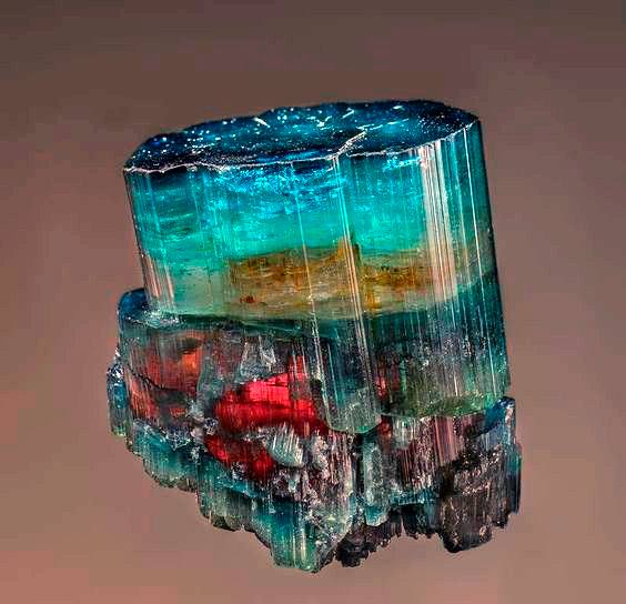 Multi-colors Tourmaline - Geology In