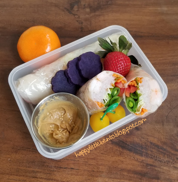 Happy Little Bento: Spring Roll Bento🌸🍱