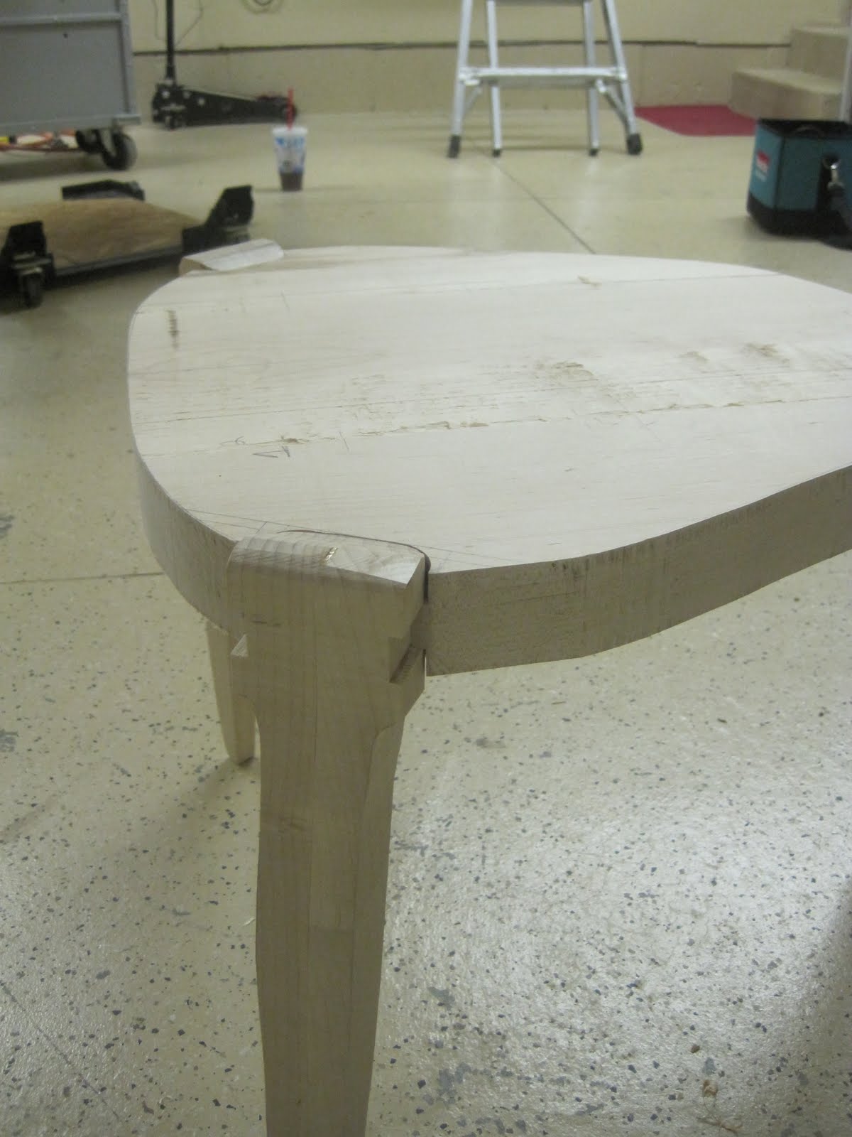 Woodworking, The cure for loose stools: Dry Fitting joints.