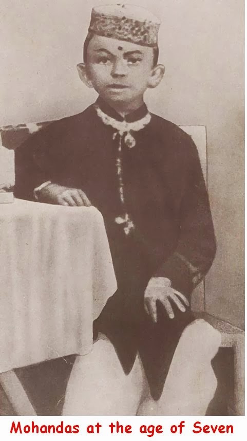 The Story of Gandhi ( Birth & Childhood ) - MK Gandhi BLOG