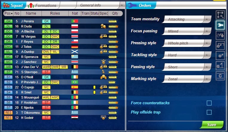 PlayPro: Top Eleven Manager - Counter Formations & Orders Brakedown ...