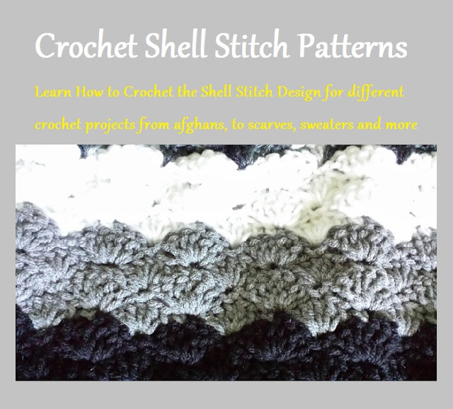 Crochet Shell Stitch Patterns Learn the Many Different Ways to Crochet ...