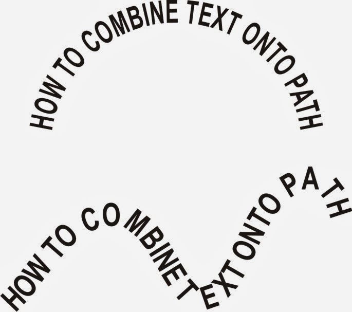 Everything About Design Graphics: How to Combine Text Into A Circle or Path