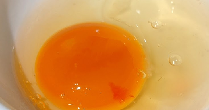 Blood spots in eggs - Murano Chicken Farm