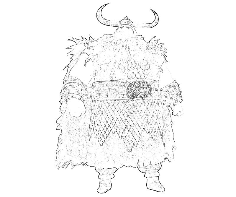 Train Your Dragon Stoick The Vast Big Man | Mario