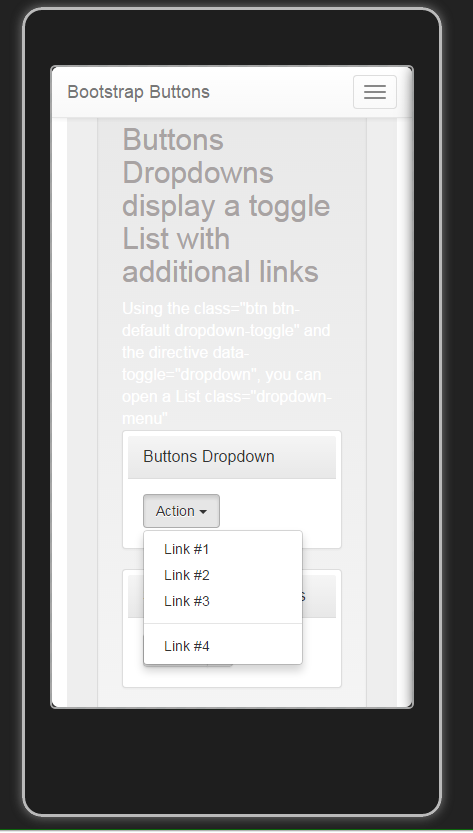 The Aspnet Mvc Club Bootstrap Tutorial Lesson 4 Buttons And Dropdowns