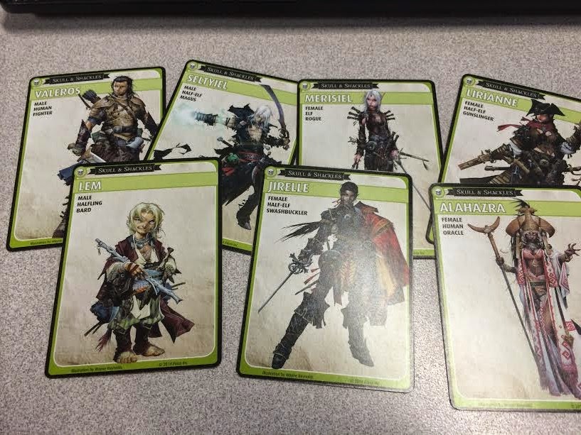 The Nerds' Table: First Thoughts: Pathfinder Adventure Card Game Skulls ...