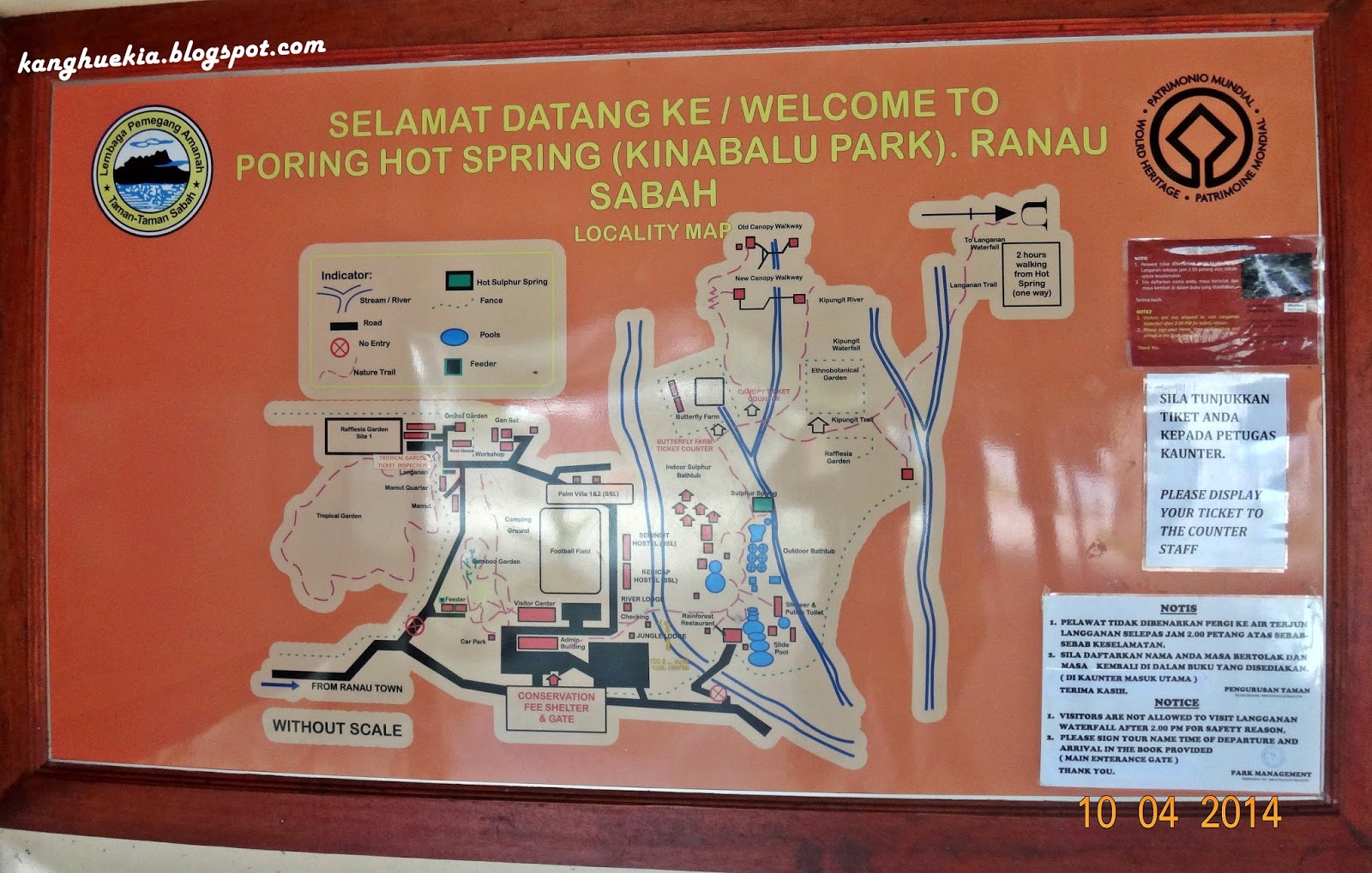 Sabah - Poring Hot Spring - Canopy Walkway