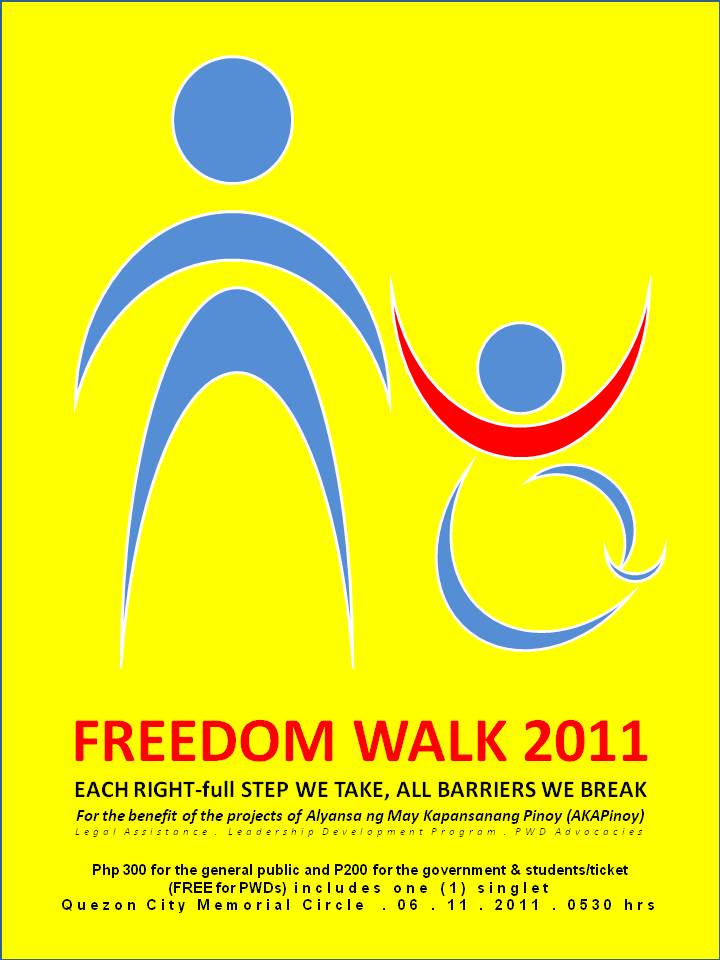 VOICES OF WOMEN WITH DISABILITIES: FREEDOM WALK - STARTING THE RIGHT ...