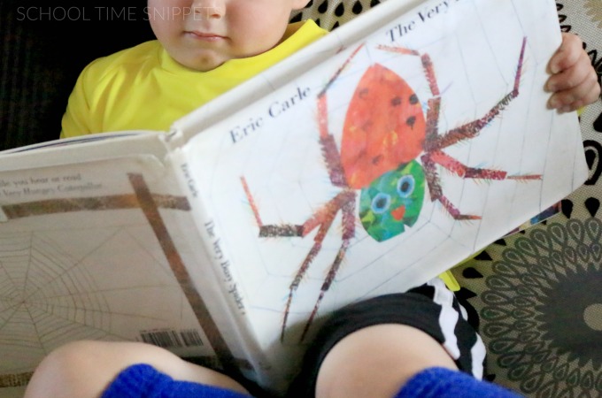 The Very Busy Spider Counting Activity | School Time Snippets
