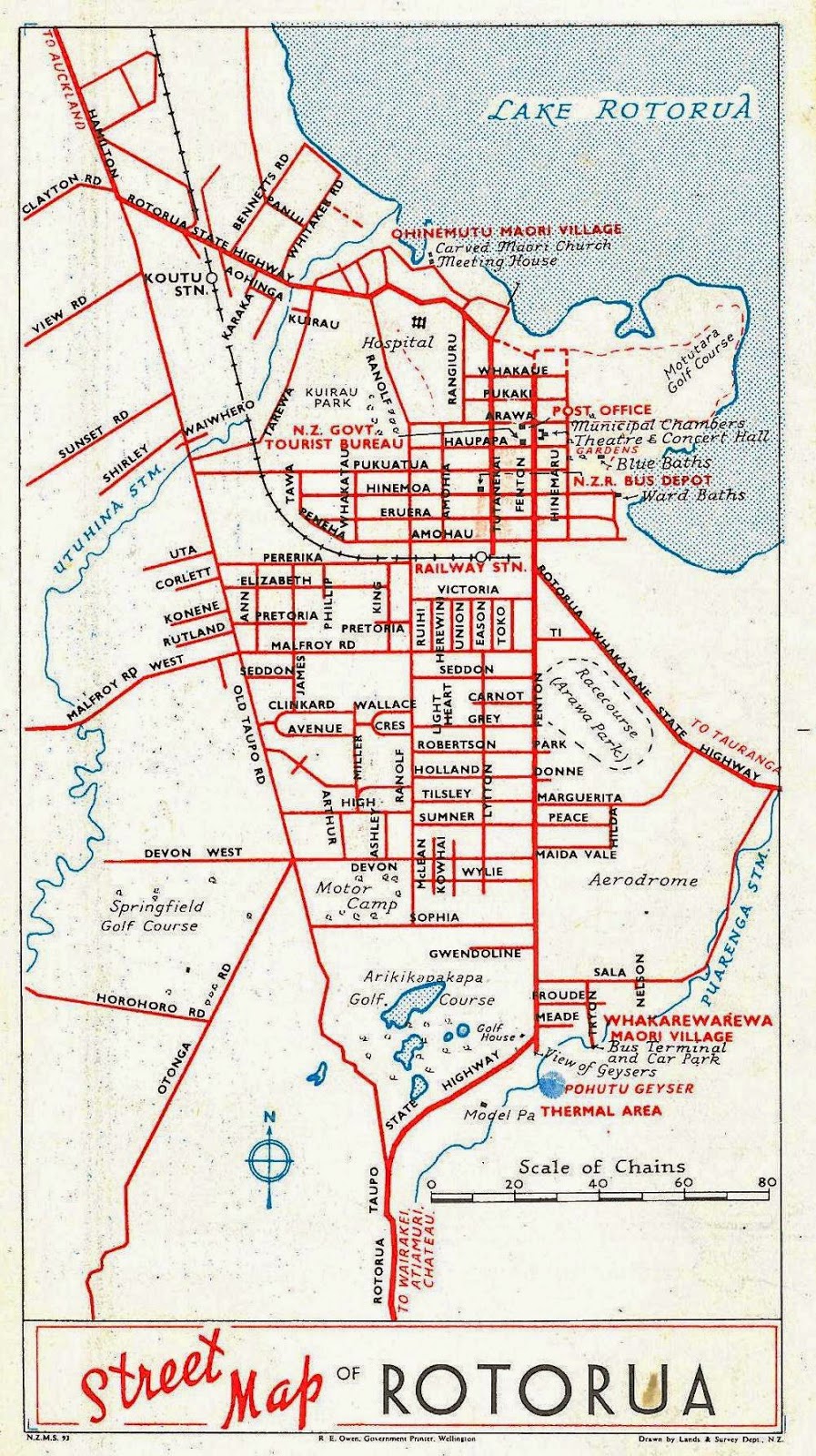 Rotorua Library: Rotorua Street Names Disappear