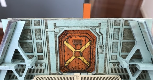 40k Hobby Blog: Space Hulk Corridors WIP