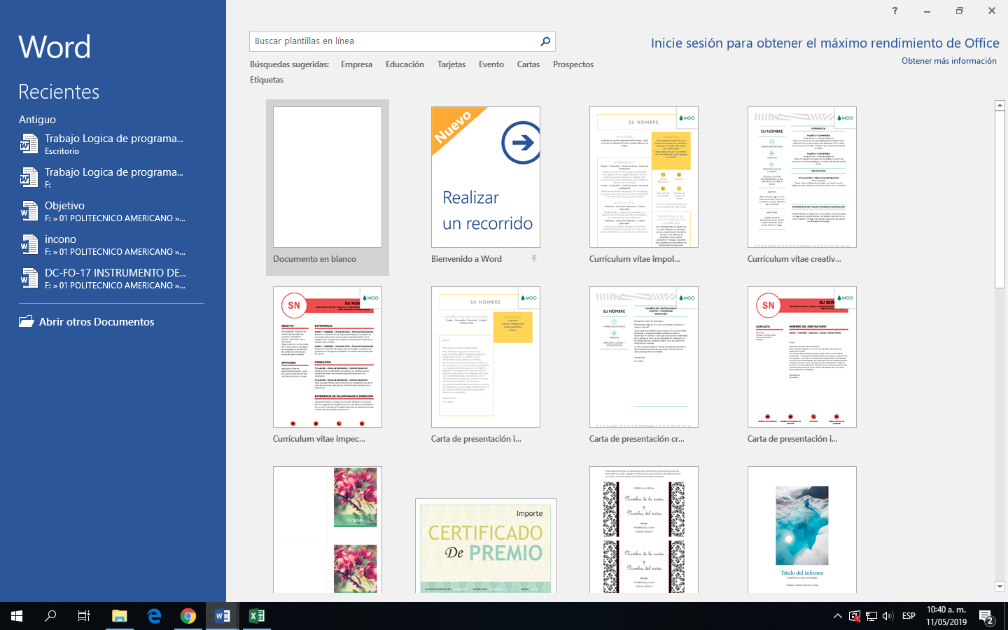 WORD Y SUS FUNCIONES