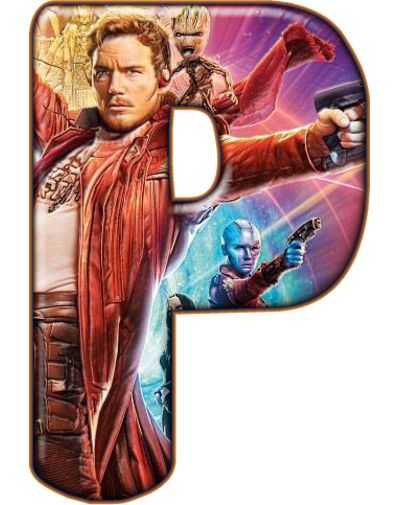 Abecedario de los Guardianes de la Galaxia. Guardians of the Galaxy ...