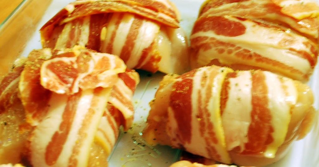 COCINA FACIL: Pechugas de Pollo Envueltas En Tocino