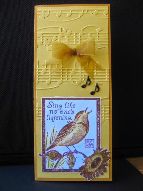 Inking in RED ... I love RED!: CCEE1525 Long Cards