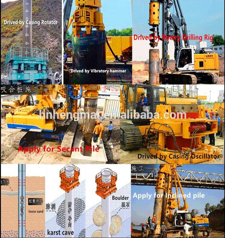 Hunan HM Machinery Co.,Ltd.: Casing Joint For Bauer Rotary Drilling Rig