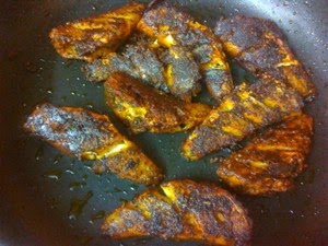 Vaniensamayalarai: Goldbond Goat Fish (Navara Meen) Stir Fry