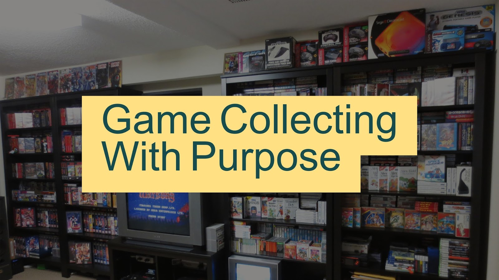 Game collecting with purpose