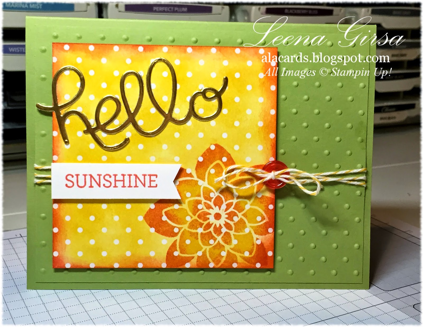 A La Cards: Hello Sunshine